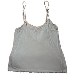 Free People | Tops | Free People Dainty Blue Cami Top | Poshmark